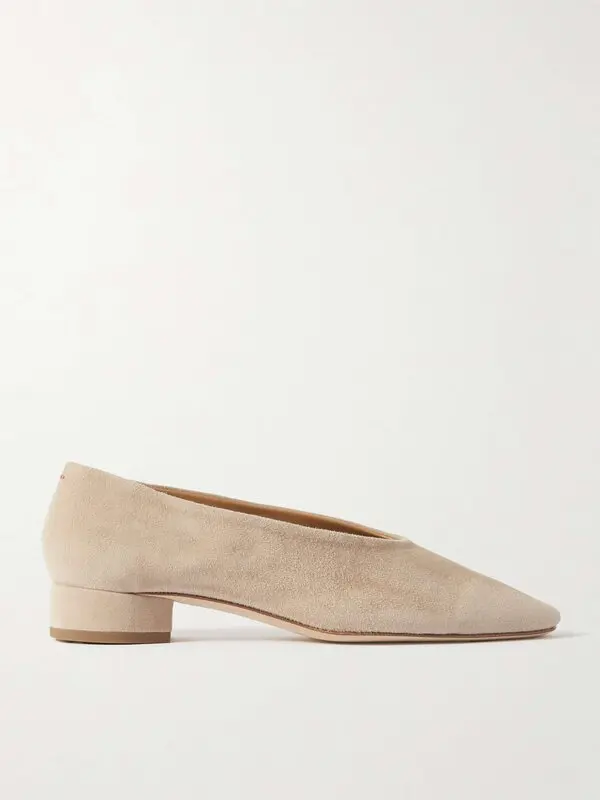 AeydĒ Delia Suede Ballet Flats