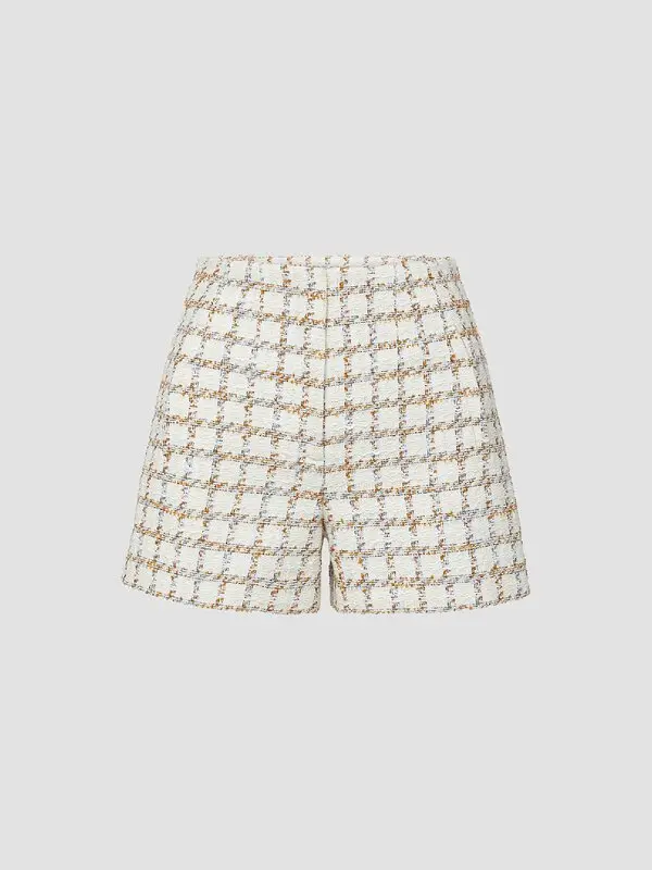 Veronica Beard Jazmin Tweed Shorts