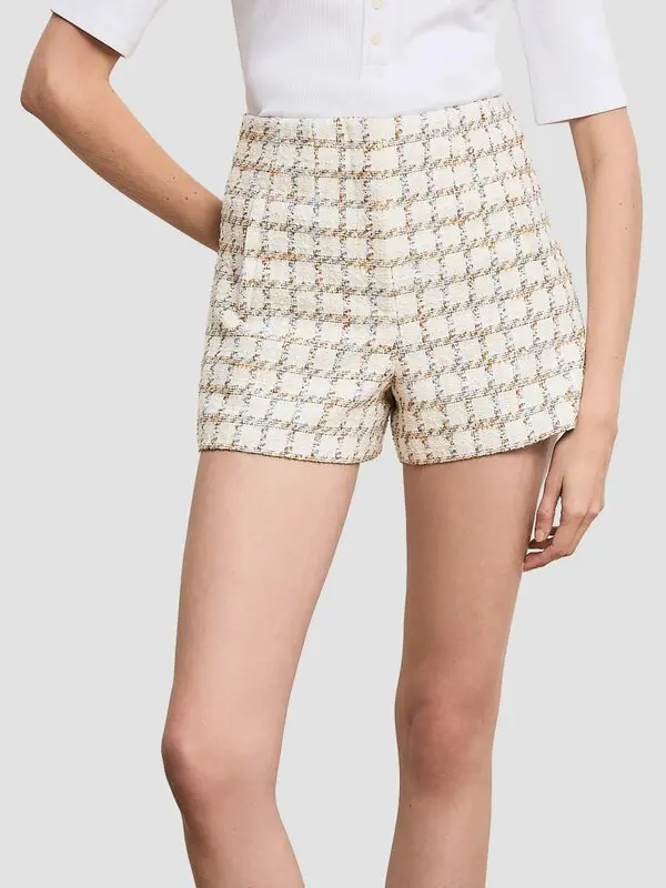 Veronica Beard Jazmin Tweed Shorts