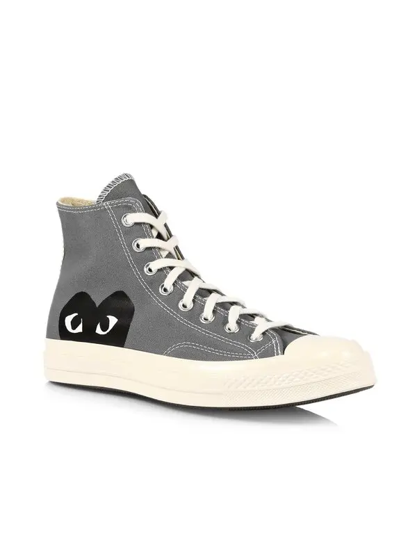 Play Comme Des Garcon Cdg Play X Converse Chuck Taylor All Star Single Heart High-top Sneakers - Blue