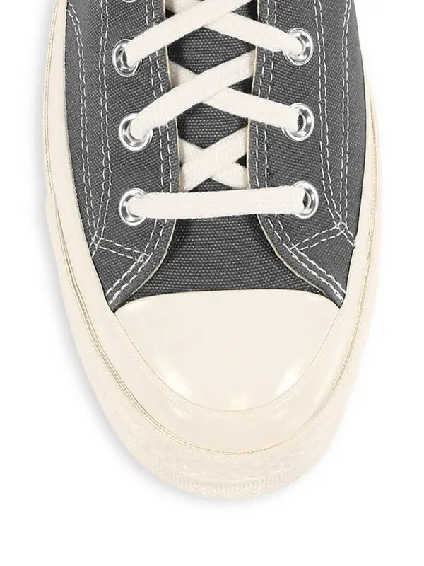 Play Comme Des Garcon Cdg Play X Converse Chuck Taylor All Star Single Heart High-top Sneakers - Blue