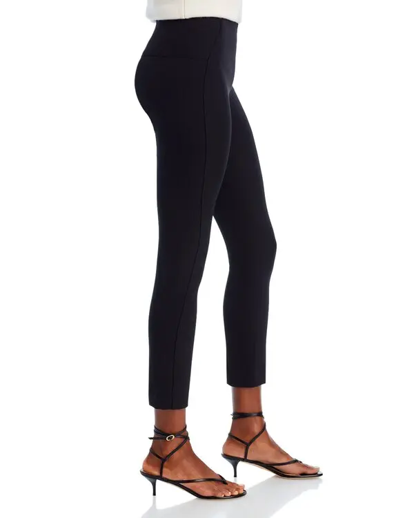 Veronica Beard Zip Back Scuba Pants - Black