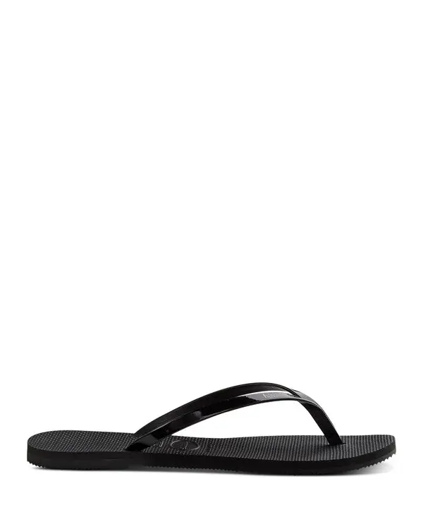 Havaianas You Metallic Slim Flip-flops - Black