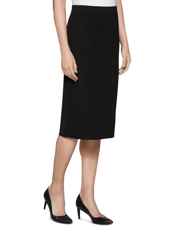 Misook Straight Pull-on Skirt