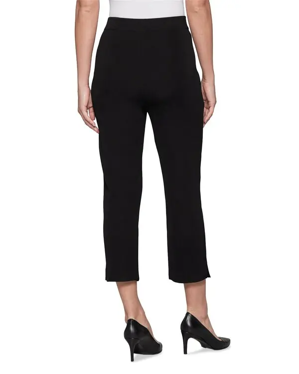 Misook Cropped Pull On Pants