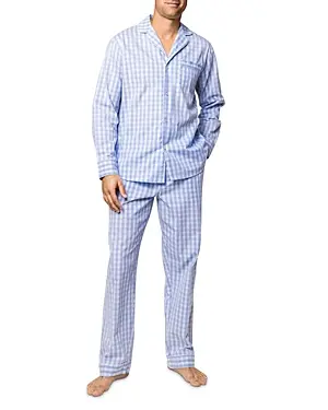 PETITE PLUME Gingham Pajama Set