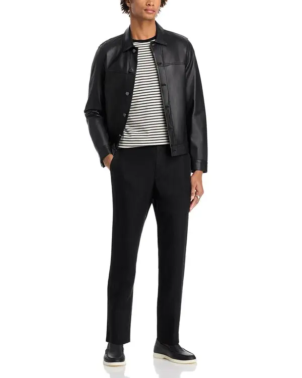 Vince Lightweight Hemp Pants - Black