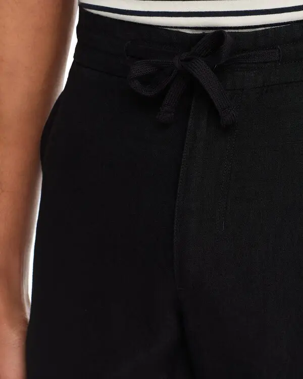 Vince Lightweight Hemp Pants - Black