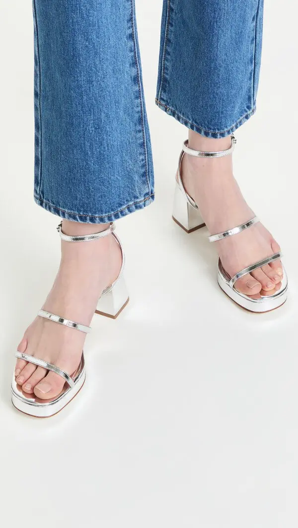 Larroude Gio Platform Sandals