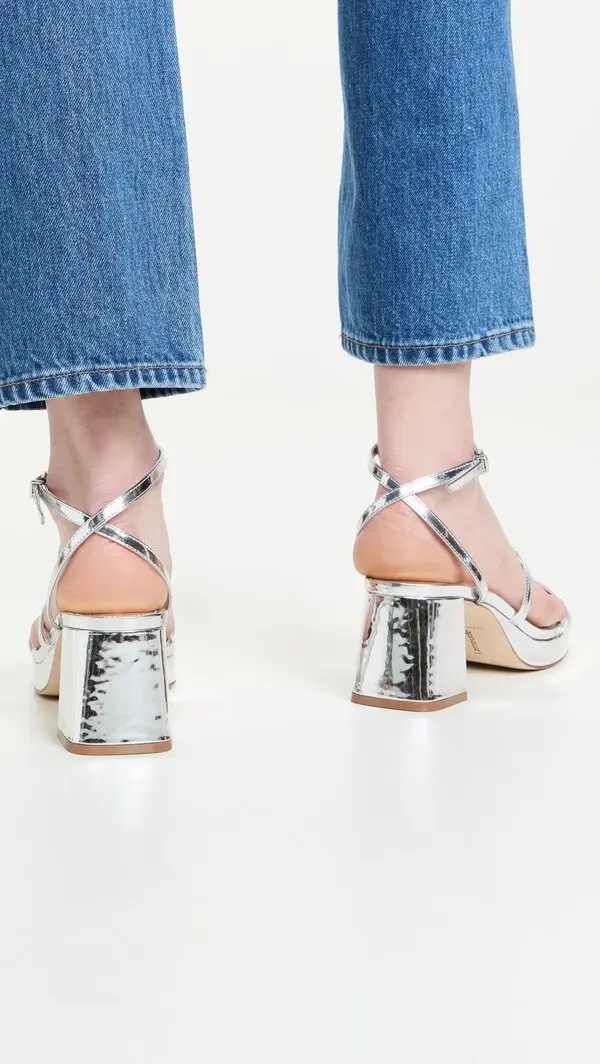 Larroude Gio Platform Sandals