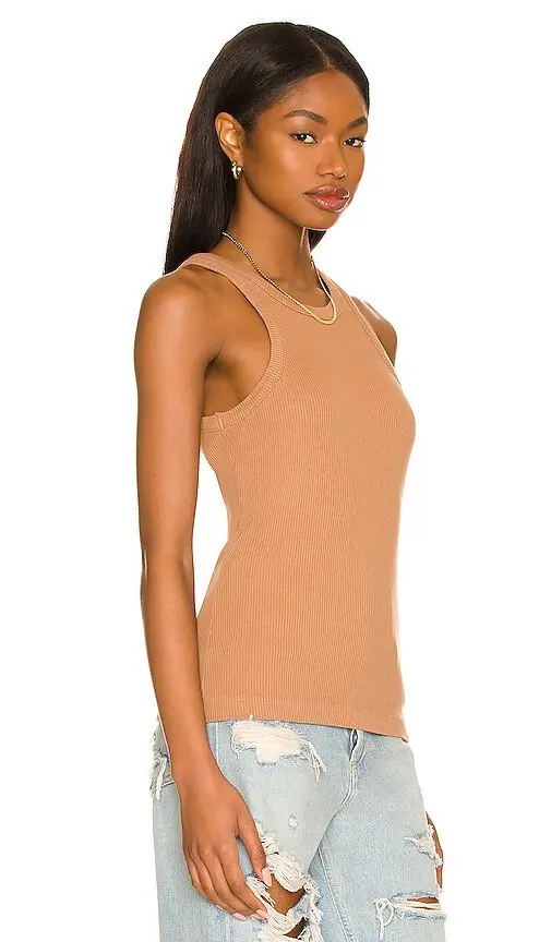 AGOLDE Bailey Tank In Nude