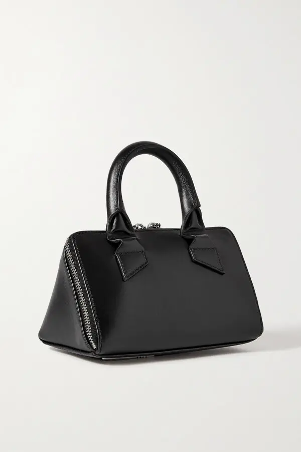 Attico Friday Mini Leather Tote