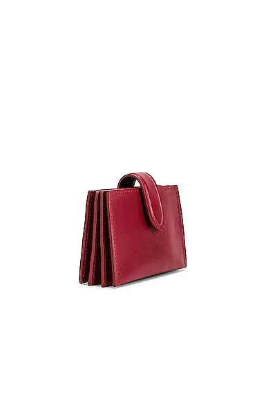 THE ROW Multi Card Case In Red