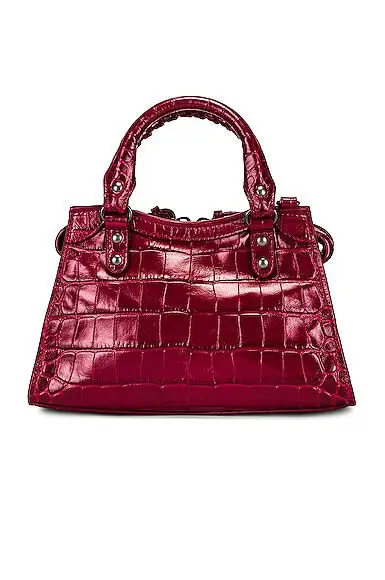 Balenciaga Mini Neo Classic City Bag In Wine