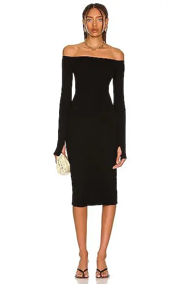 L'Agence Arabella Off Shoulder Dress
