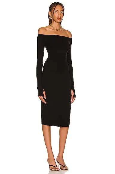 L'Agence Arabella Off Shoulder Dress