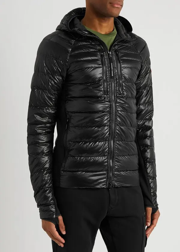 Canada Goose Hybridge Lite Hooded Jacket - Black