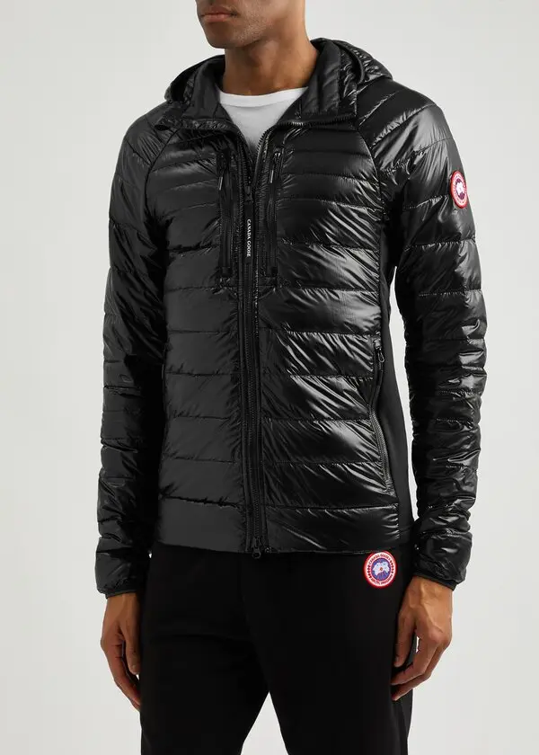 Canada Goose Hybridge Lite Hooded Jacket - Black