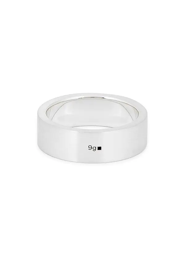 Le Gramme 9g Brushed Sterling Ring - Silver
