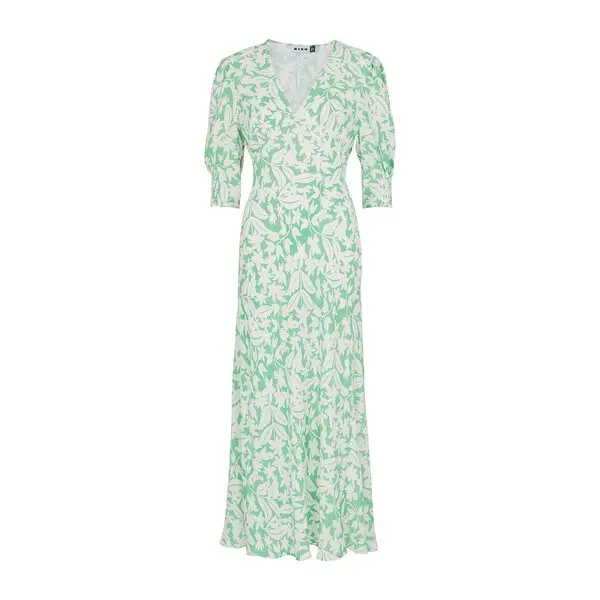 slim fit dress slacks Island Green Jacquard Mini Dress main image 0