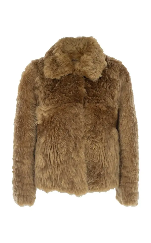 Zeynep Arçay Honey Sheerling Jacket Only