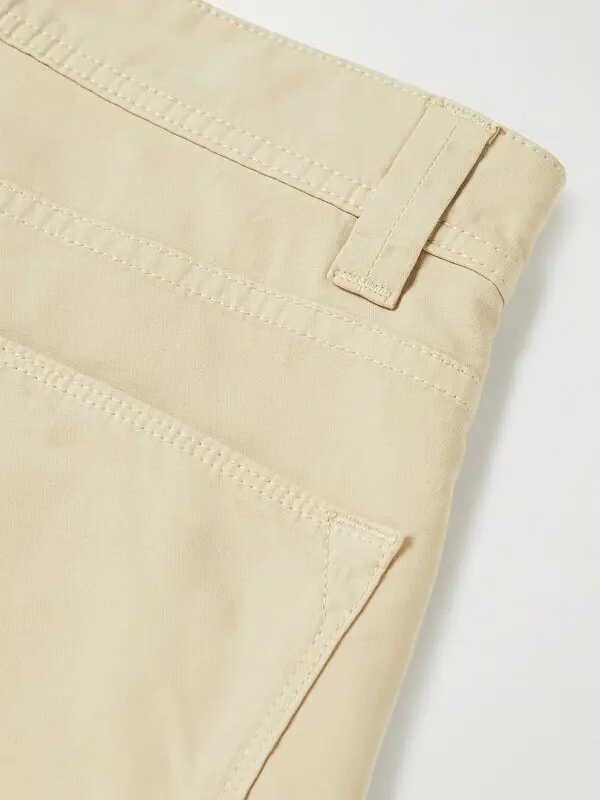 Loro Piana Slim-fit Cotton-blend Trousers