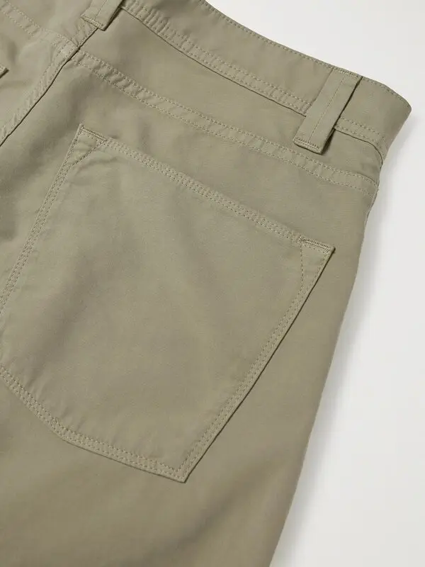Loro Piana Slim-fit Cotton-blend Trousers