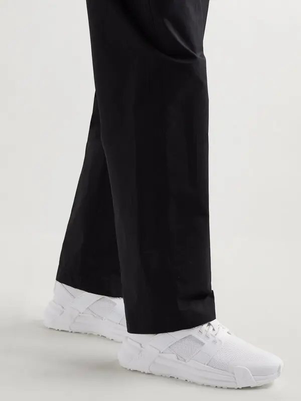 Moncler Lunarove Neoprene Sneakers - White