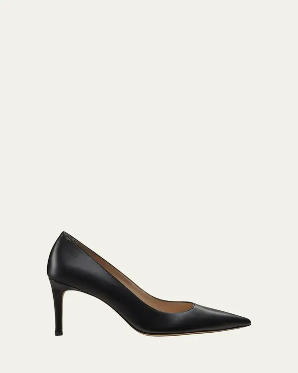 STUART WEITZMAN Leather Stiletto Pumps