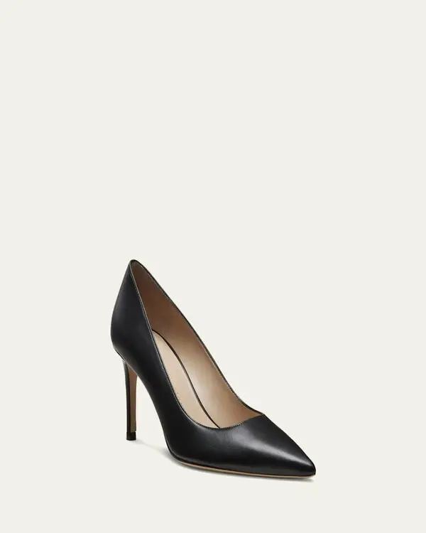 STUART WEITZMAN Leather Stiletto Pumps