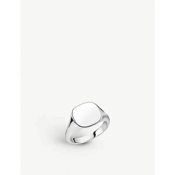 THOMAS SABO Rebel At Heart Sterling Signet Ring - Silver