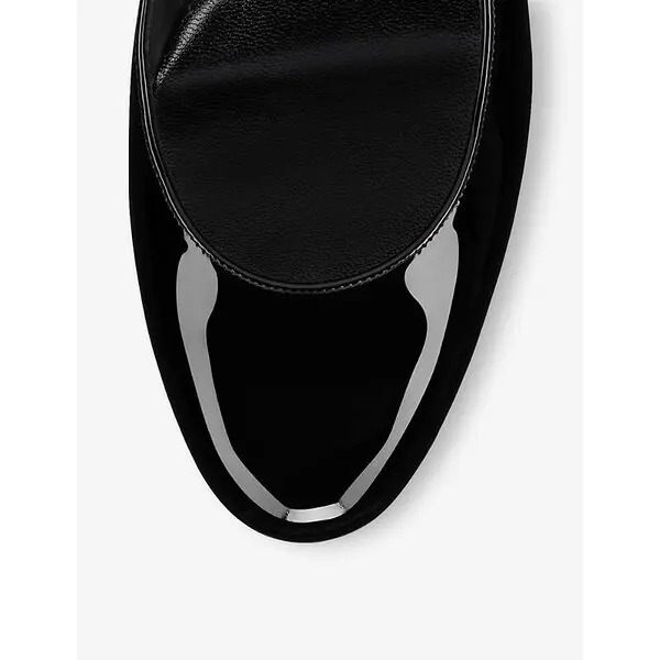 CHRISTIAN LOUBOUTIN Miss Jane 55 Patent-leather Shoes