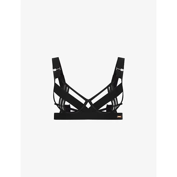 Bluebella Sutton V-neck Stretch-woven Bra
