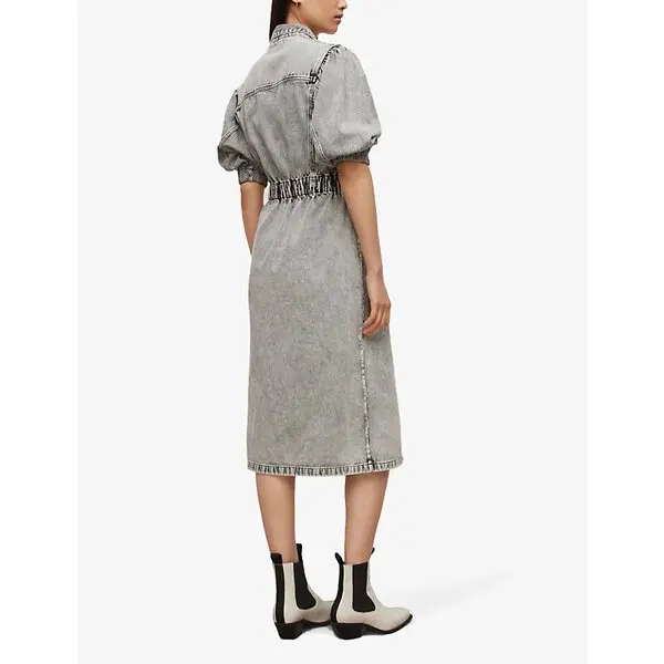 osa denim dress ALLSAINTS Osa Denim Dress