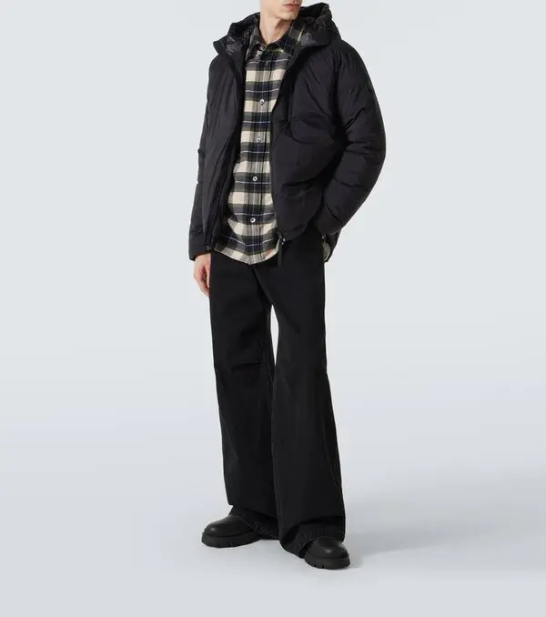 Canada Goose Label Lodge Hoody Jacket - Black