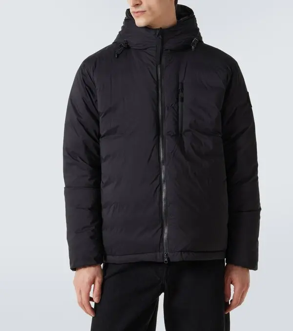 Canada Goose Label Lodge Hoody Jacket - Black