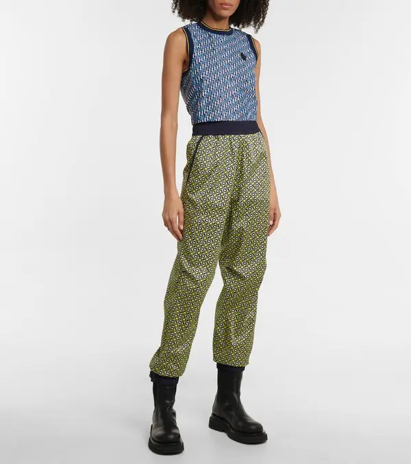 Moncler Printed Sleeveless Top