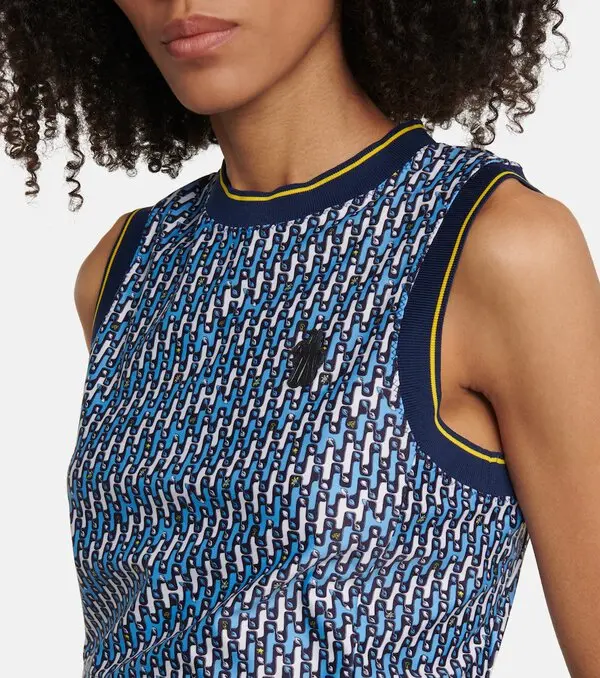 Moncler Printed Sleeveless Top