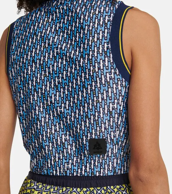 Moncler Printed Sleeveless Top