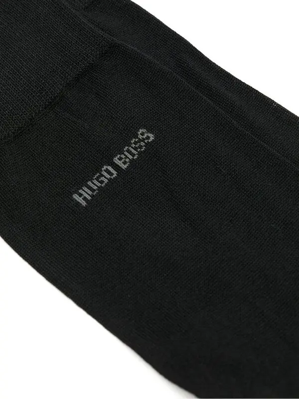 BOSS Logo-print Ankle Socks
