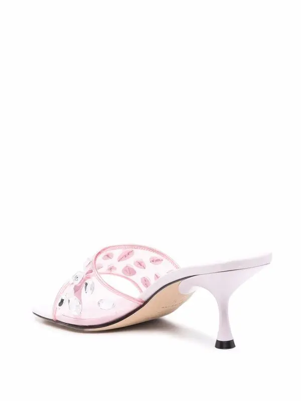 SERGIO ROSSI 75mm Crystal-embellished Sandals