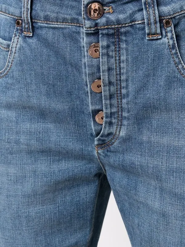 Brunello Cucinelli Mid-rise Straight-leg Jeans