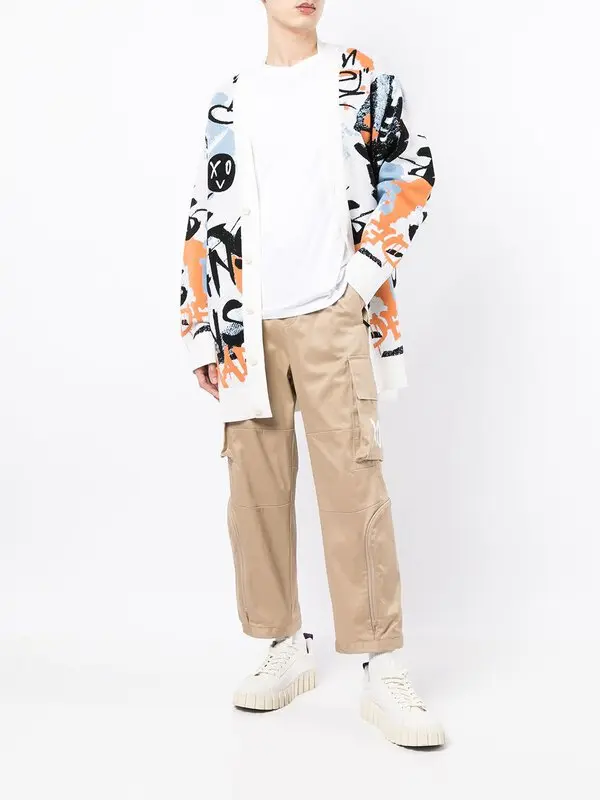 PORTS V Drawstring Cargo Trousers