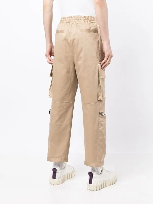 PORTS V Drawstring Cargo Trousers