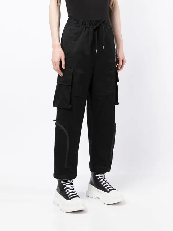 PORTS V Drawstring Cargo Trousers