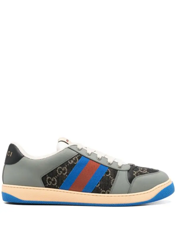 Gucci Screener Sneakers - Grey