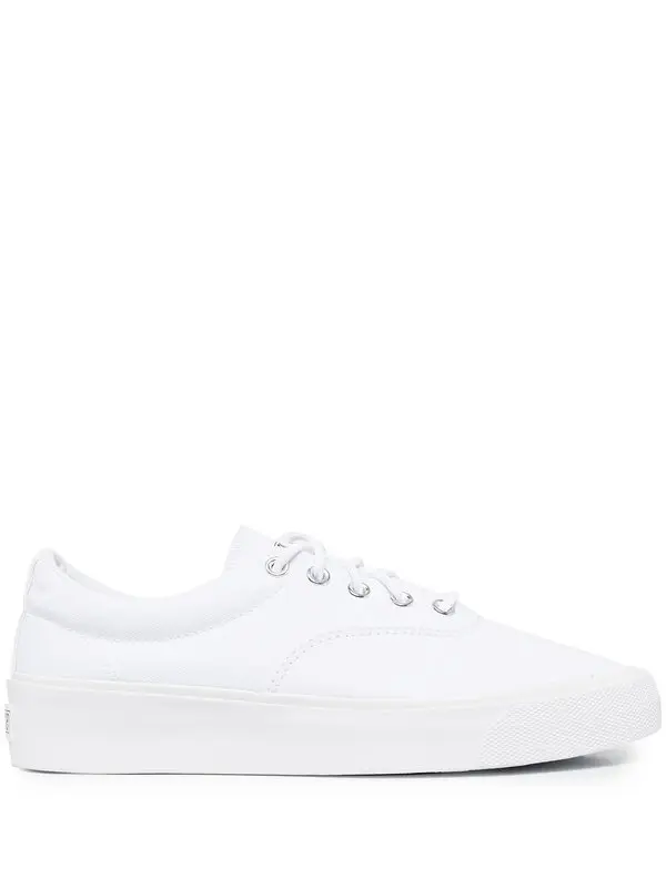 CONVERSE Skid Grip Canvas Plimsolls - White