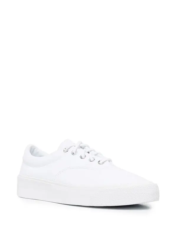 CONVERSE Skid Grip Canvas Plimsolls - White