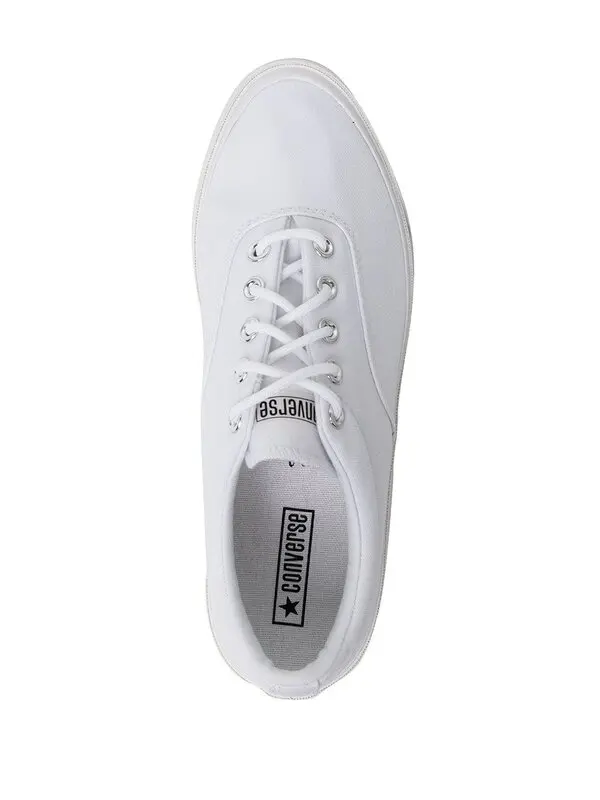 CONVERSE Skid Grip Canvas Plimsolls - White