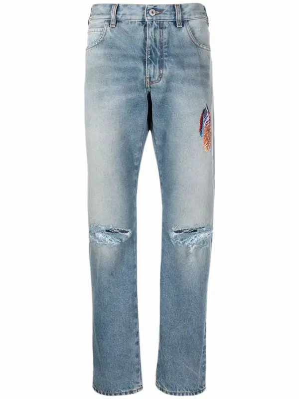 COUNTY OF MILAN Marcelo Burlon Straight-leg Jeans